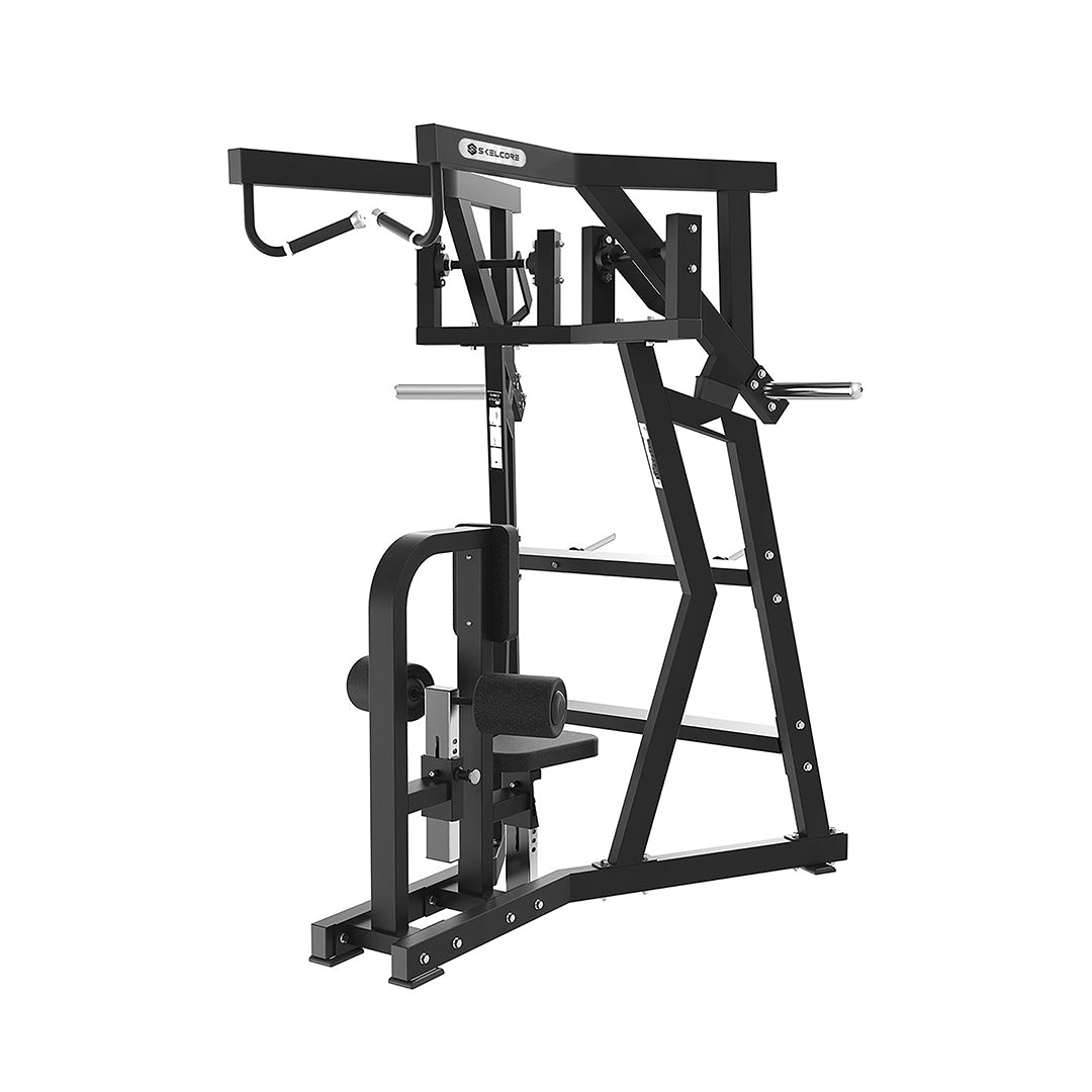 Skelcore Pro Series Rowing Lat Pull Down Plate Loaded Machine ...